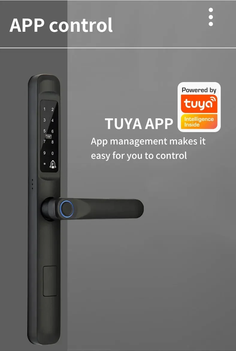 IP66 Waterproof Exterior Short Handle Smart UPVC Door Lock 3092 3592 ...