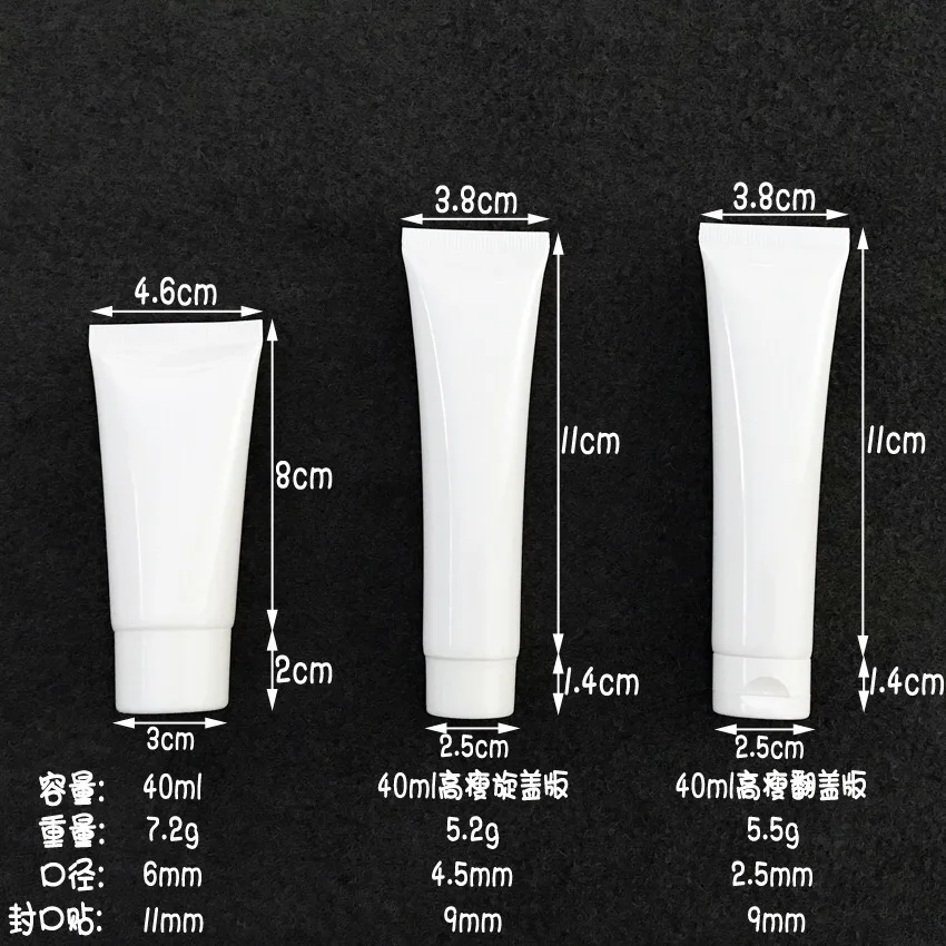 Cosmetic Cream Plastic Tubes - Versatile & Durable Packaging