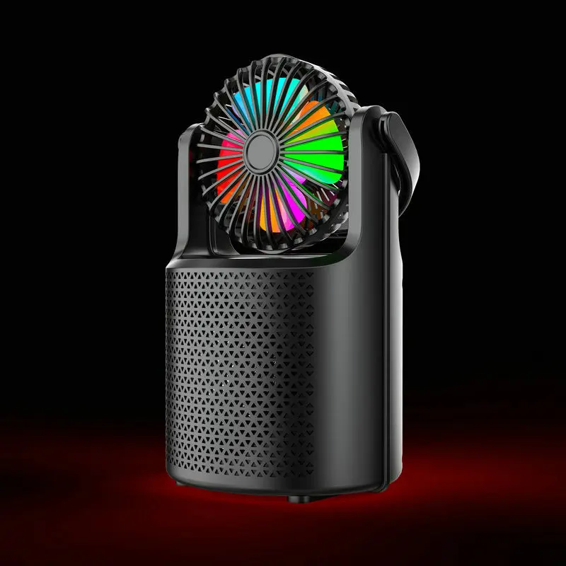 Portable Wireless Outdoor Bluetooth Speaker Fan With Fan Home Party ...