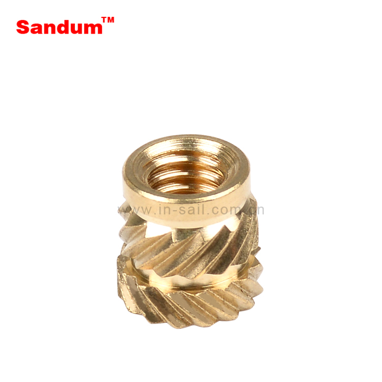 Brass Threaded Insert Bushing,M4,M5,M6 - Buy Ultrasonic /heat Staking ...