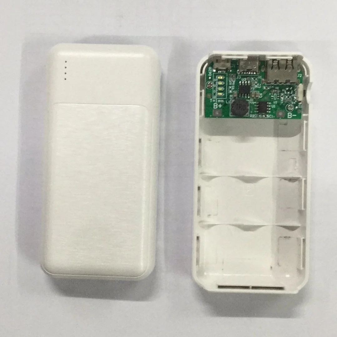 5v Type C 2x21700 21700 Battery Case Power Bank Case For 21700 Power ...