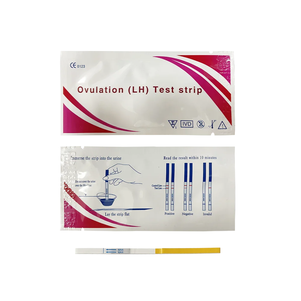 Women Home Testing Urine Ovulation Rapid Test Kits Ovulation Strip LH ...
