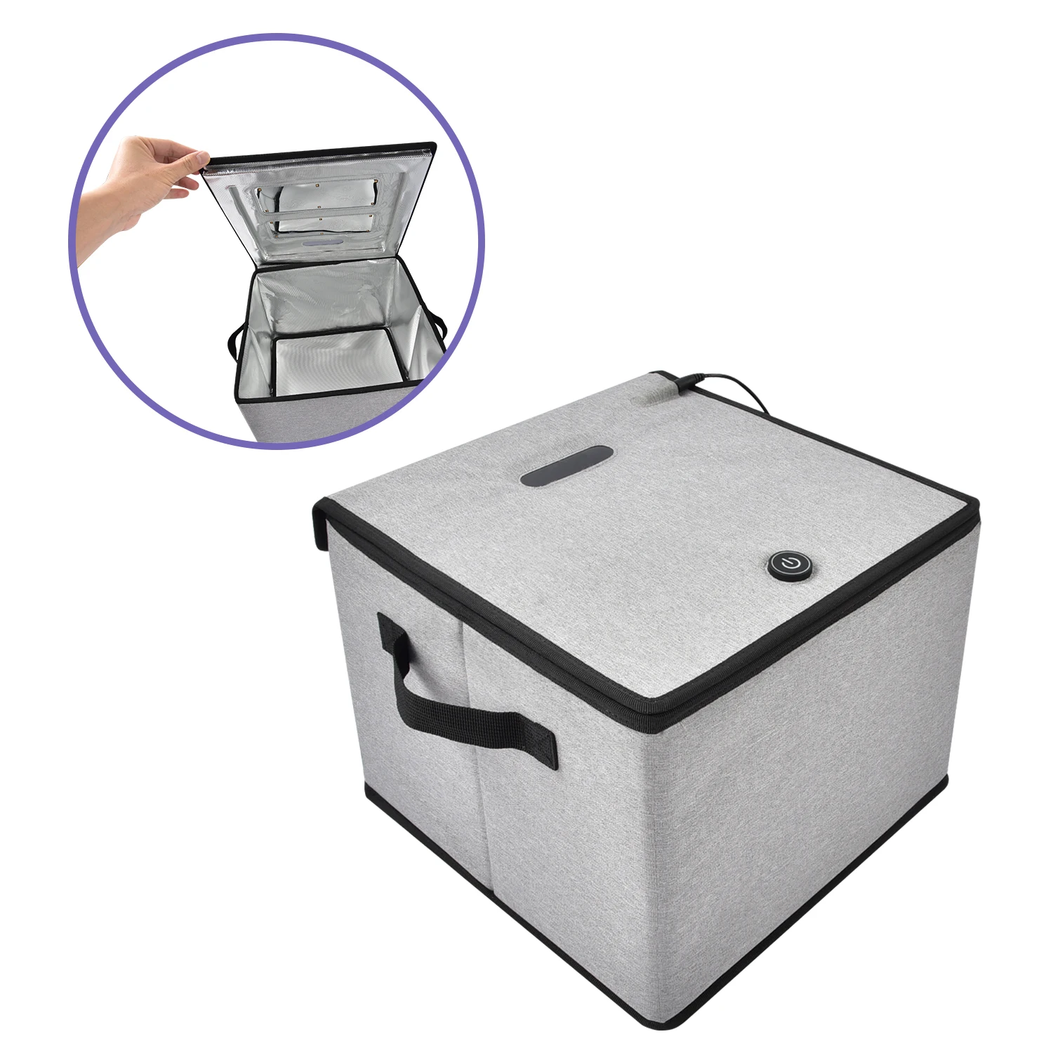 Foldable Uv Bag Portable Uv Underwear Cleaning Bag Light Travel ...