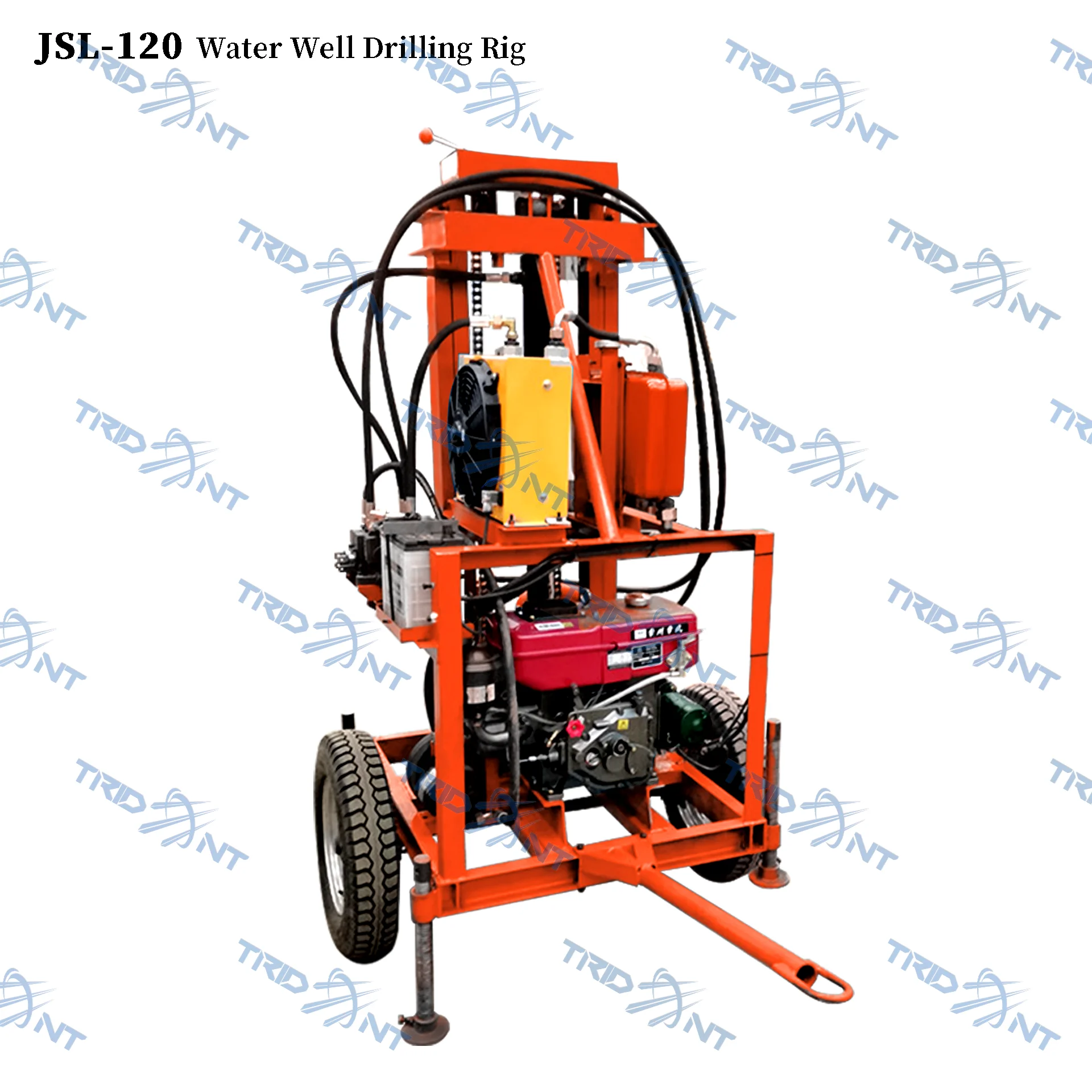 Export Small Water Well Drilling Rig Jsl-120 Diesel Deepwater Well Drilling Rig - Buy Mini ...
