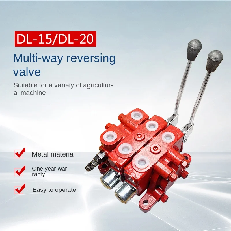 Manual Multi-Way Reversing Valve for Forklift Hydraulics