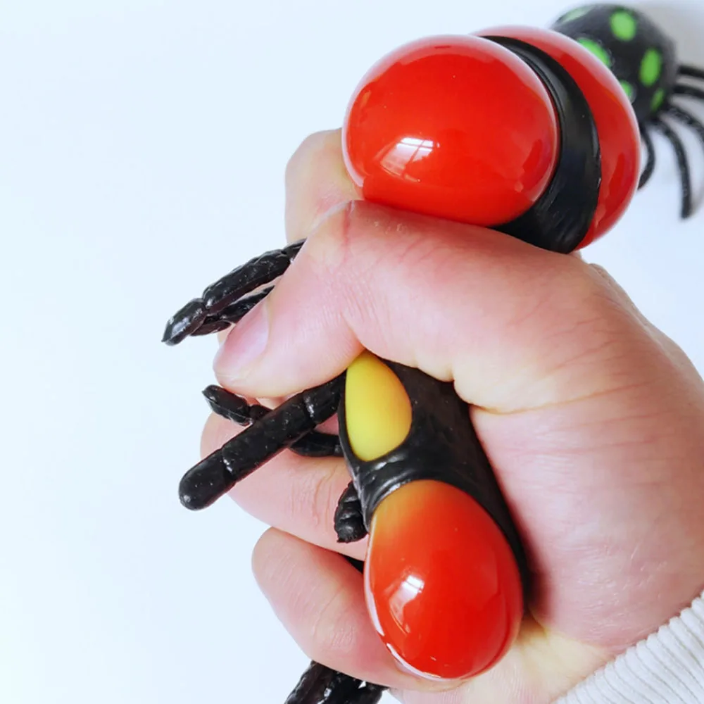 LZY811 Squishy Spider Stress Balls for Kids - Halloween Squeeze Toy for ...