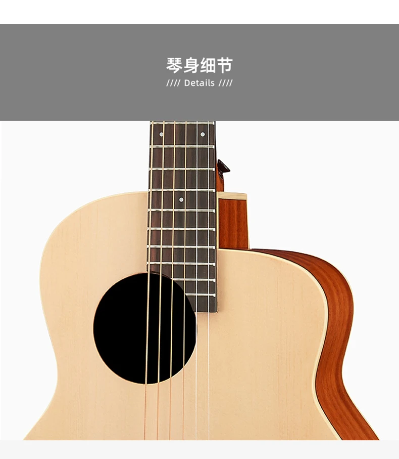 Rainbow Acoustic Guitar - Perfect for Beginners