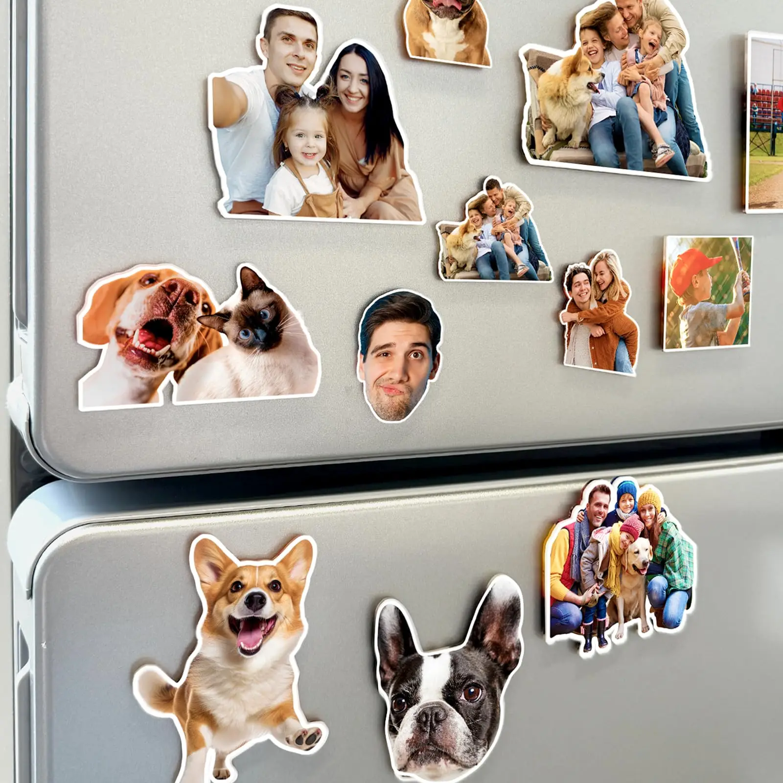 Custom Fridge Magnets - Personalized Heat Transfer MDF Wood