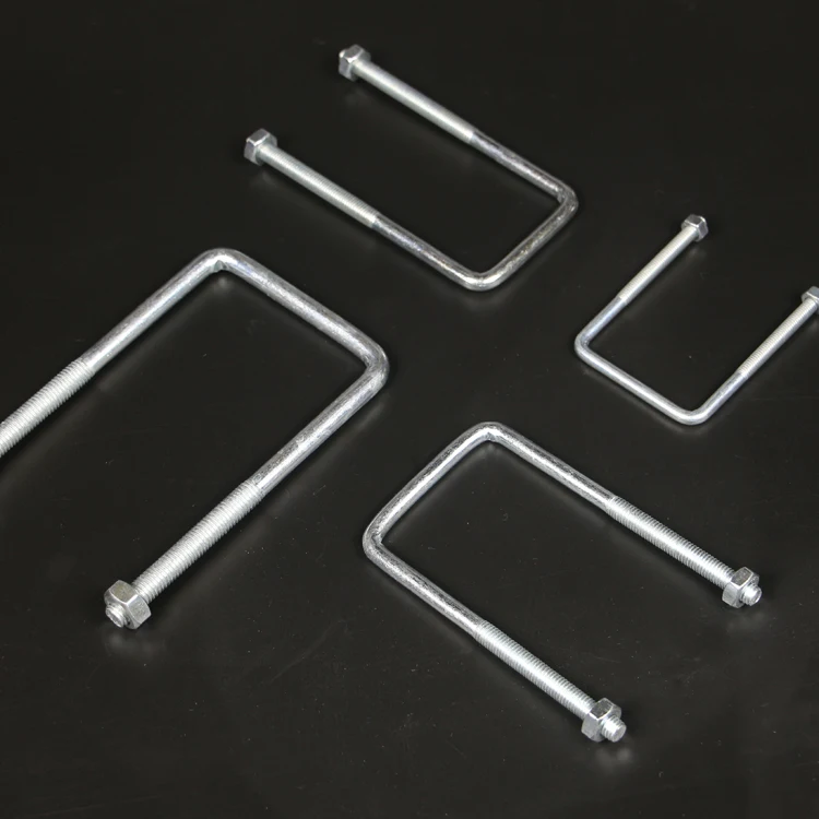 All Sizes Steel Long Square U Shaped Bolt For Auto Parts Oem Services ...