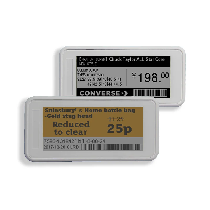 LORA Electronic Shelf Label ESL Epaper Digital wireless Price Tag ...