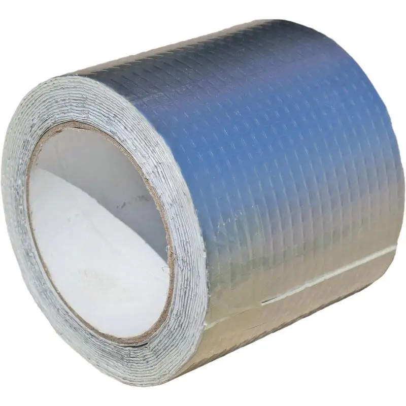 Aluminum Foil Butyl Waterproof Adhesive Sealing Roofing Sealant Tape For Roof Leak Repair Butyl ...