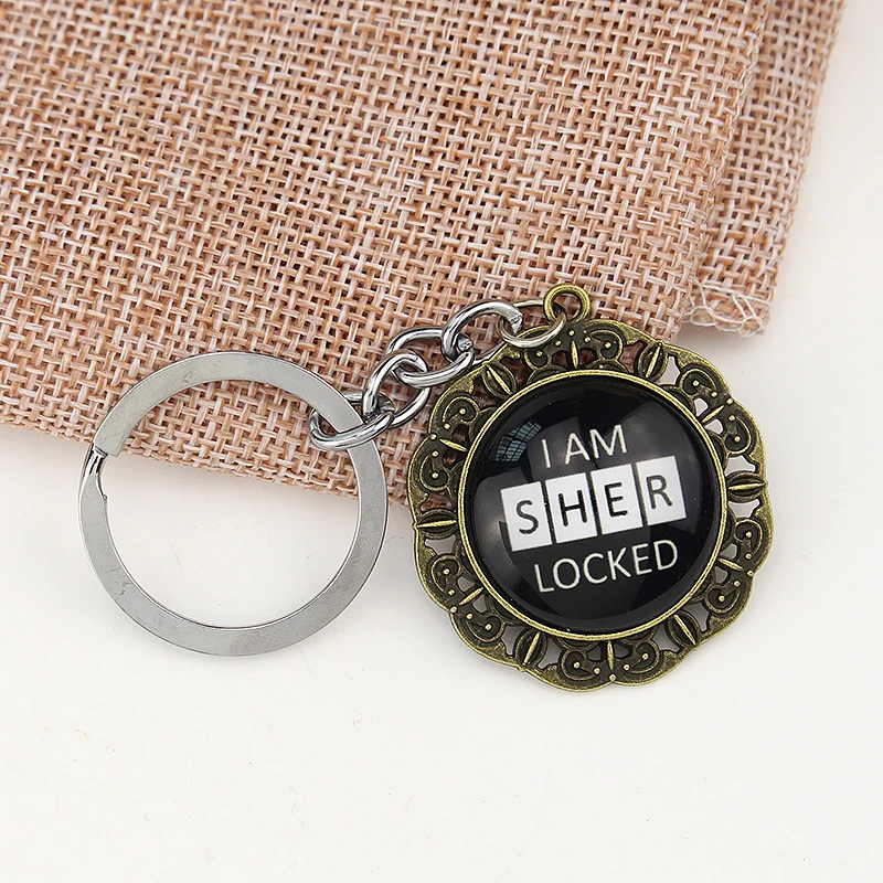 New Design Detective Tv Show Sherlock Holmes I Am Sher Locked Keyring ...