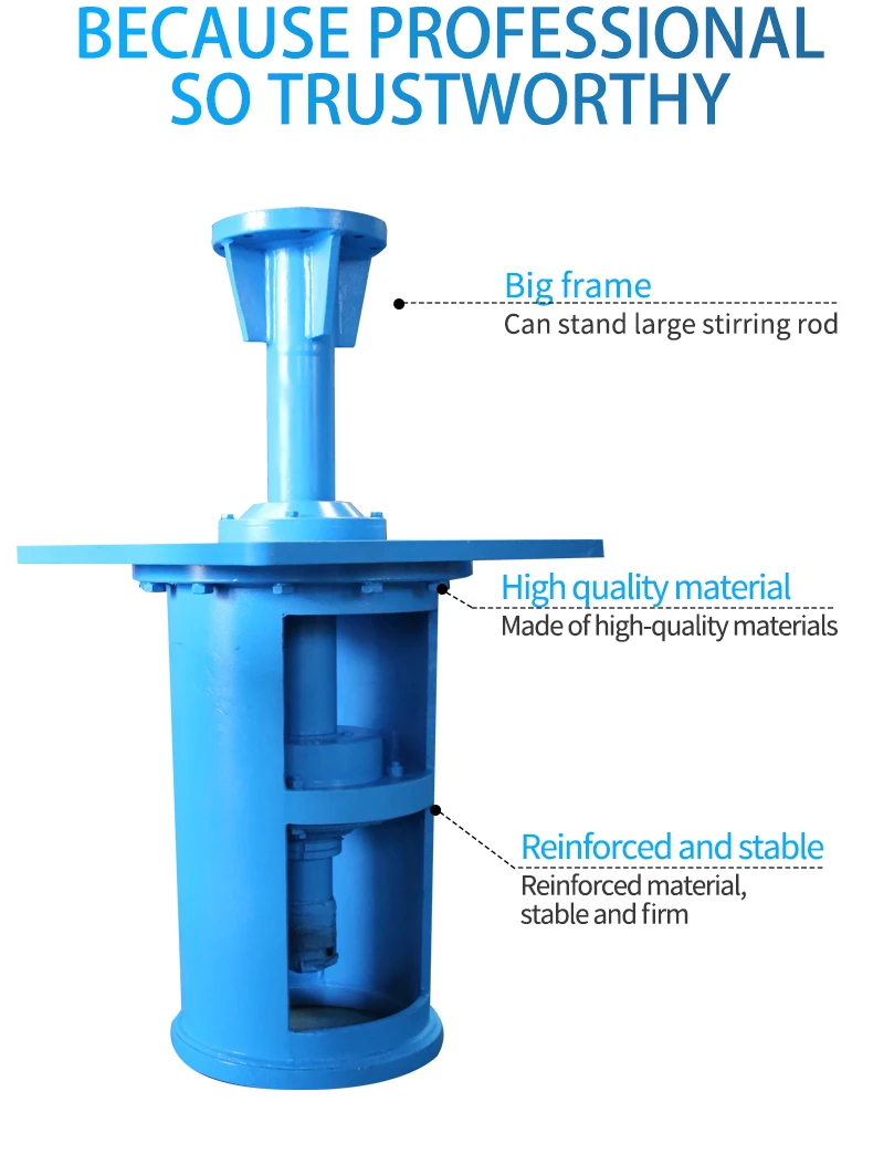 Gear Mixer Coagulation and Flocculation Agitator for Water Treatment