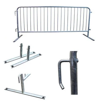 Fixed Leg Pedestrian Barricade Pre-galvanized - Buy Fixed Leg Walk ...