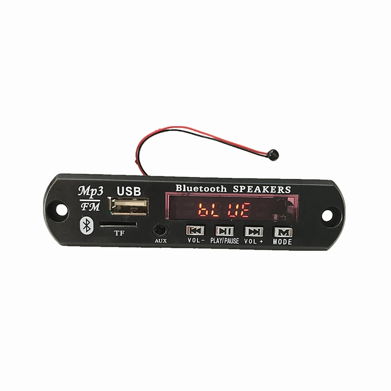 747D Audio MP3 Wav Wma USB Player Decoder Bluetooth Module with Microphone