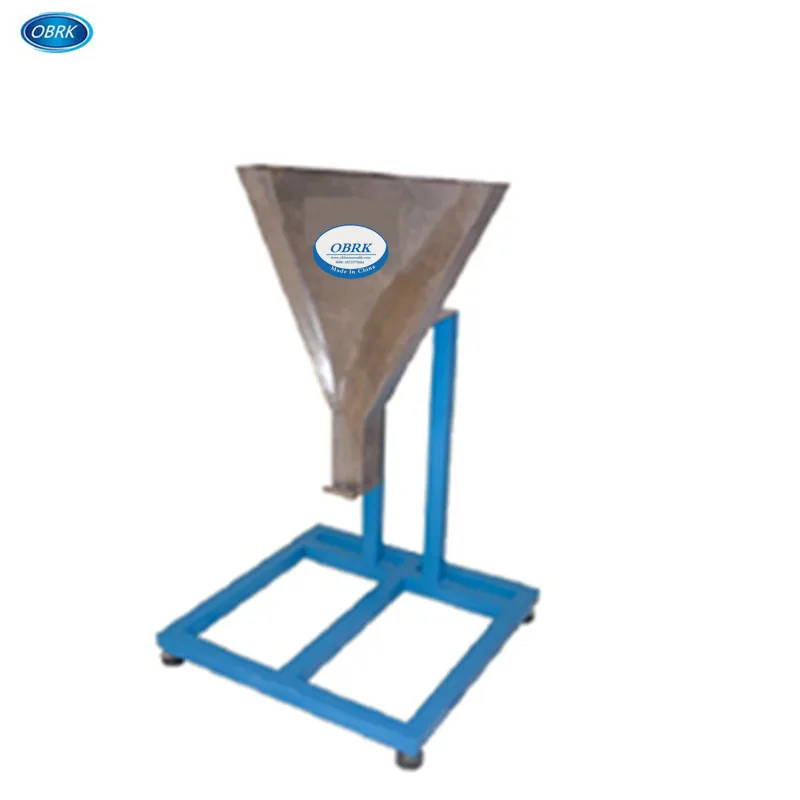Concrete V Funnel Test Apparatus - Self-Compacting Solutions