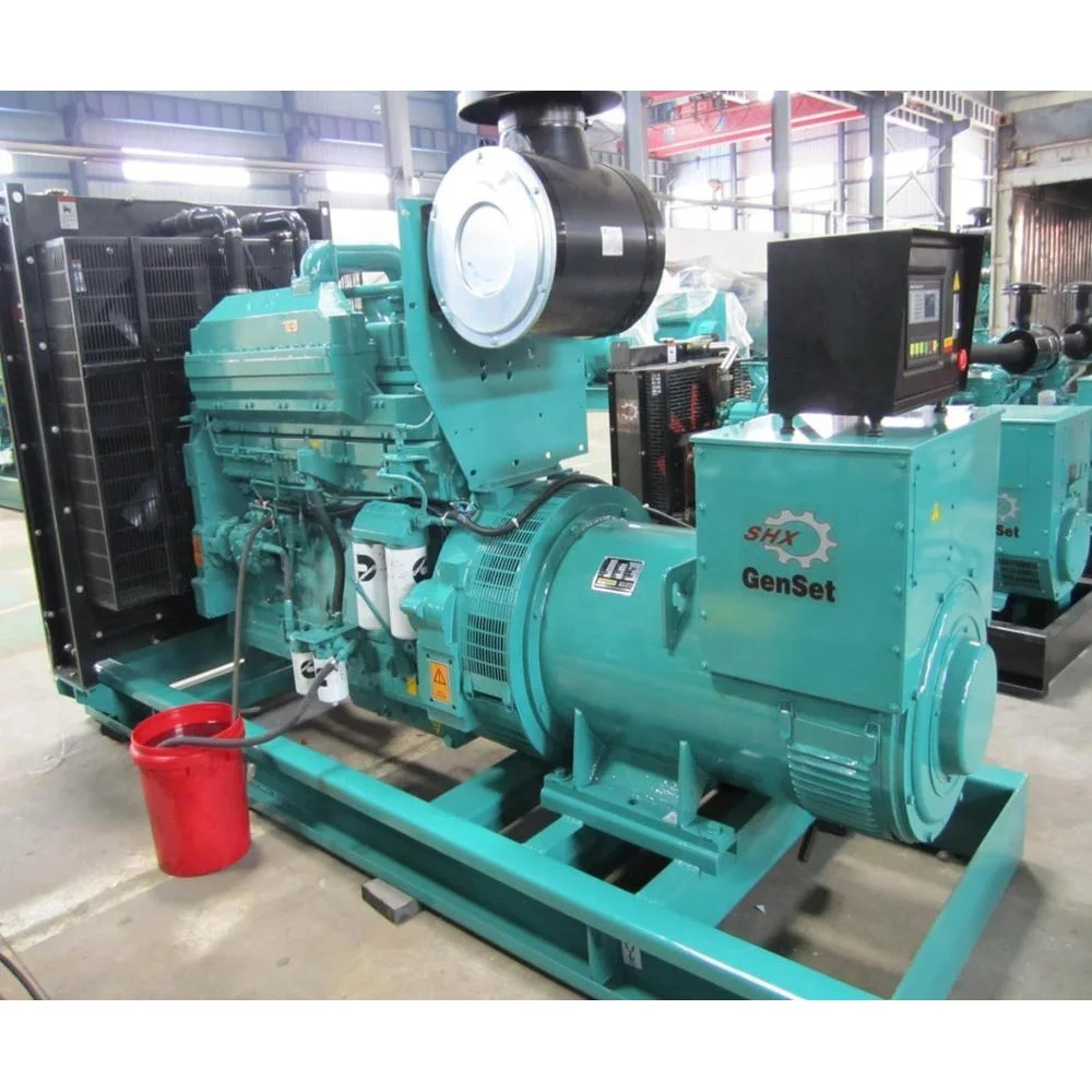 SHX Power Plant 320kw 400kva Low Fuel Consumption Silent Open Type Diesel Engine Generators ...