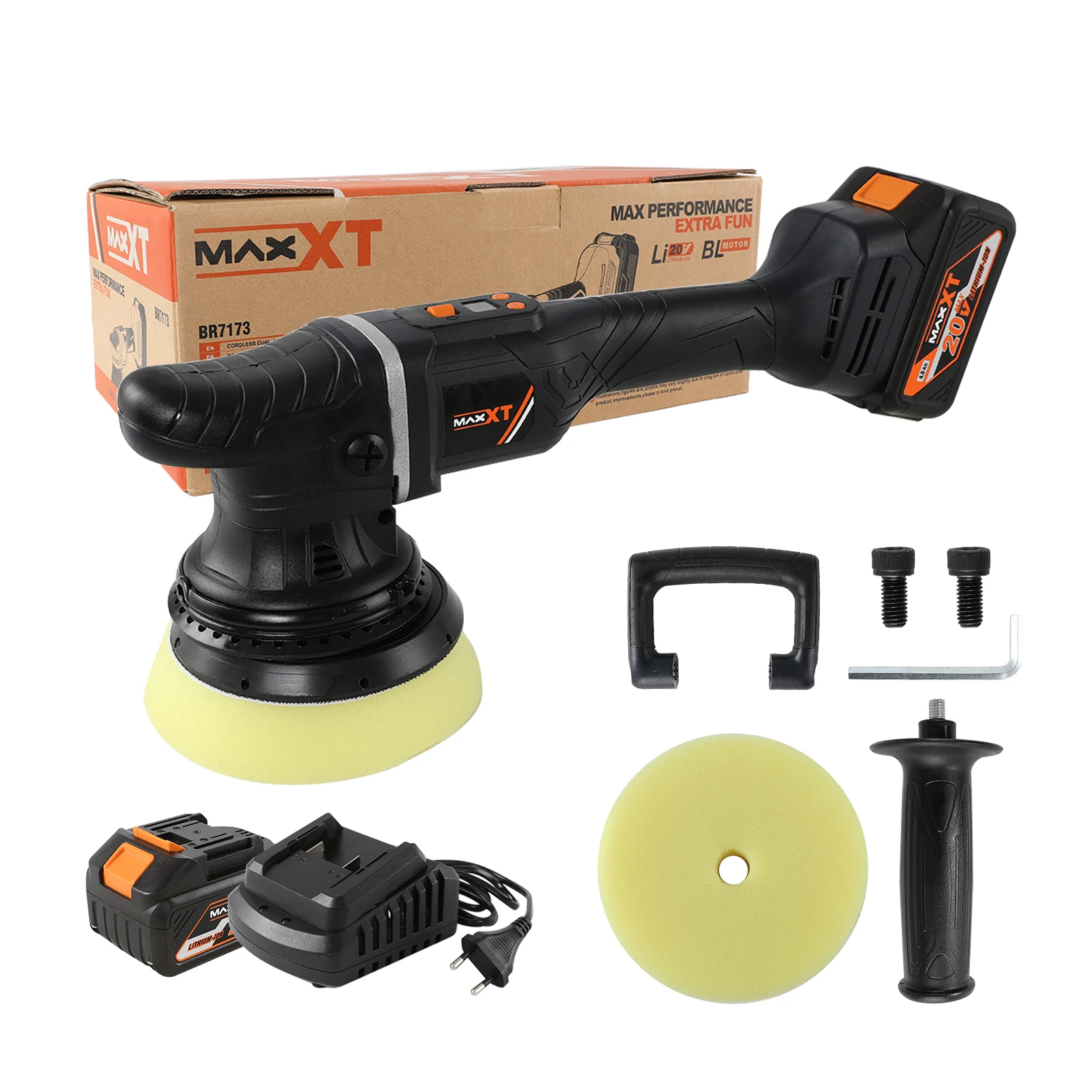 MAXXT 20V Dual Action Cordless Polisher - Efficient Polishing