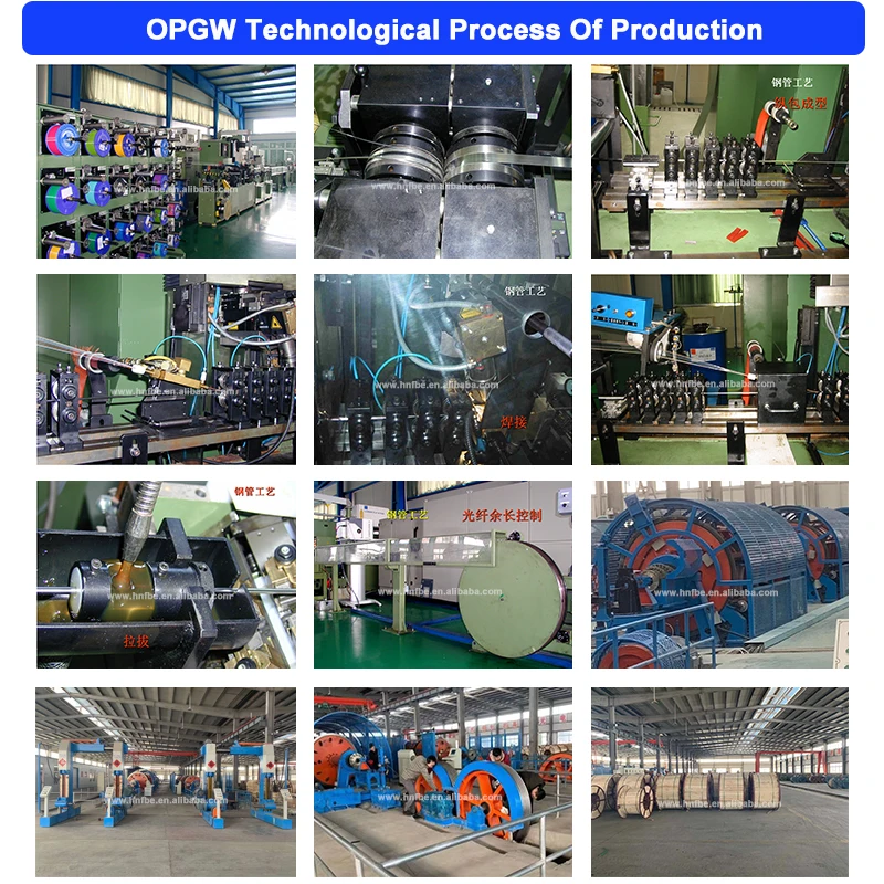 Uni-tube Opgw Single Mode Overhead Ground Wire Fiber Optic Cable Per ...
