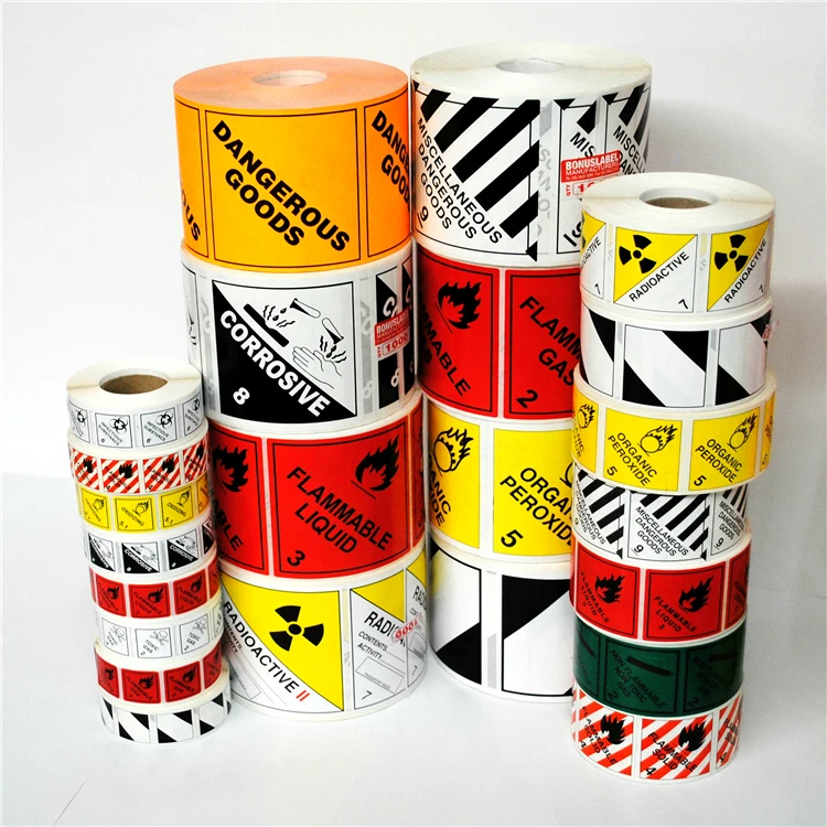 Dangerous Goods Label Printing - Warning Signs & Stickers