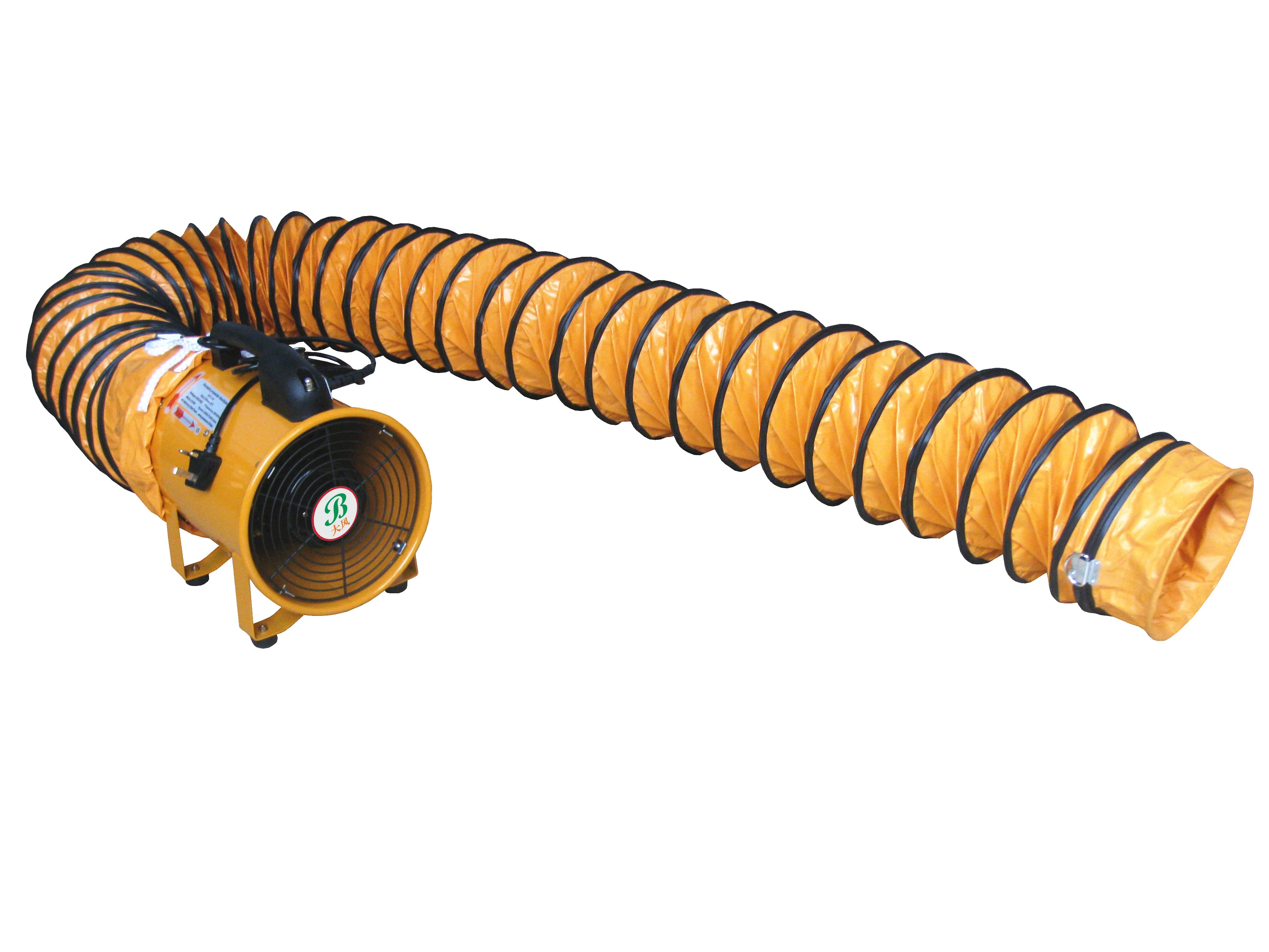 High-velocity Portable Confined Space Blower Fan With Air Duct - Buy ...