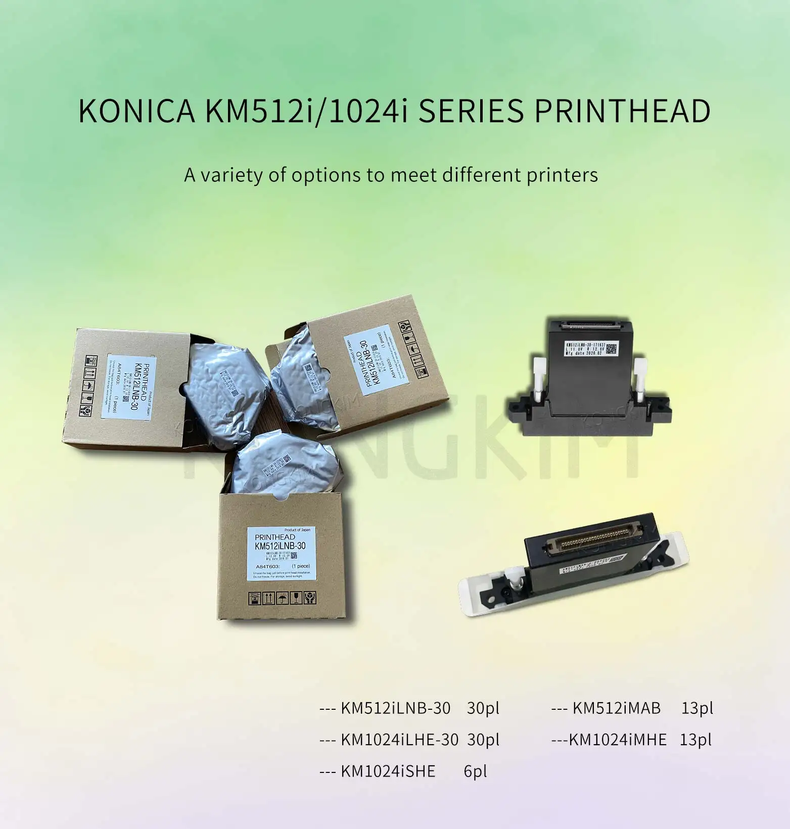 Cabezal De Impresión Konica Km 100%/512i/512/1024i 42pl 30pl 14pl ...