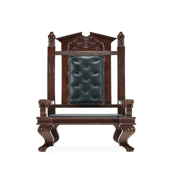 High End Court Seating Chair For Judge Solid Wood Leather Chair - Buy ...