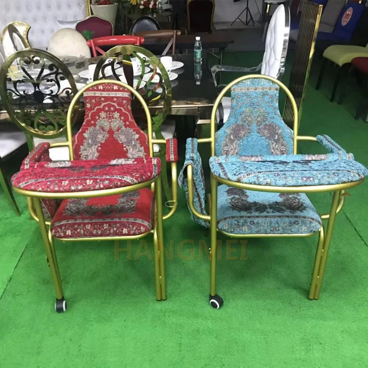 Stackable Metal Islamic Prayer Chair for Muslim Church