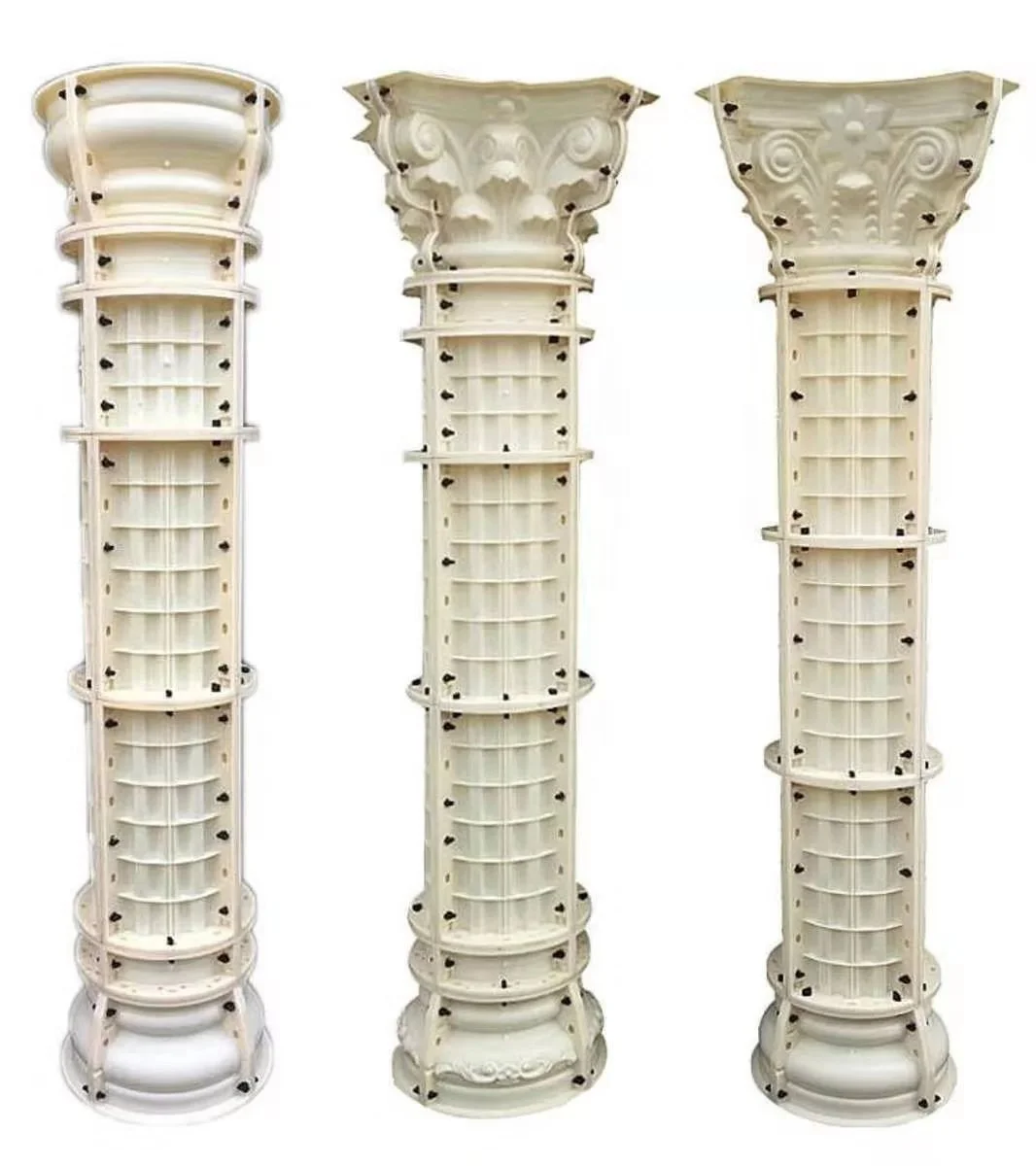 Plastic Roman Pillar Column Mould for Concrete - JQ-CF006