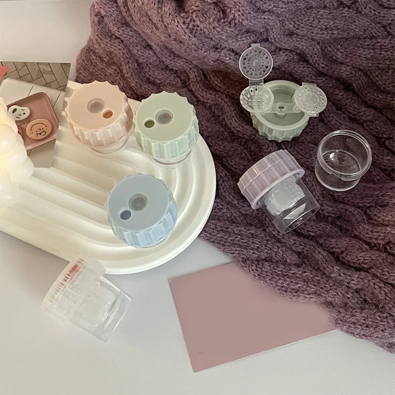 Mu Manual Rotating Contact Lens Cleaner Beauty Pupil Cleaner Contact ...