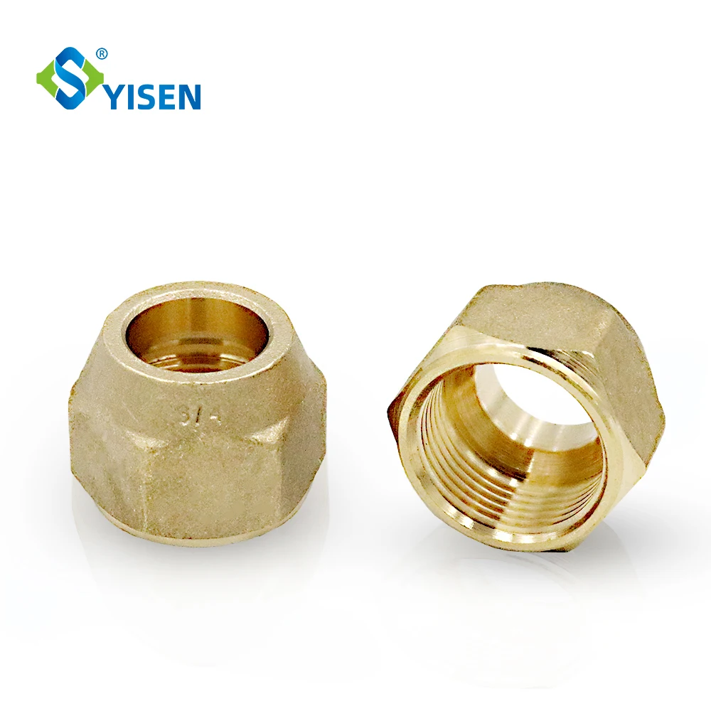 3/4" Forged Brass Ac Refrigerant Hex Nut - Buy Ac Refrigerant Brass ...