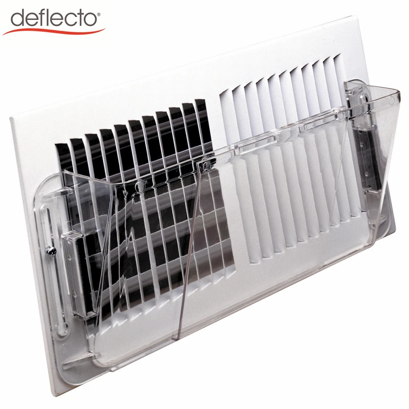Plastic Air Vent Deflector with Magnet for Floor Sidewall Venting