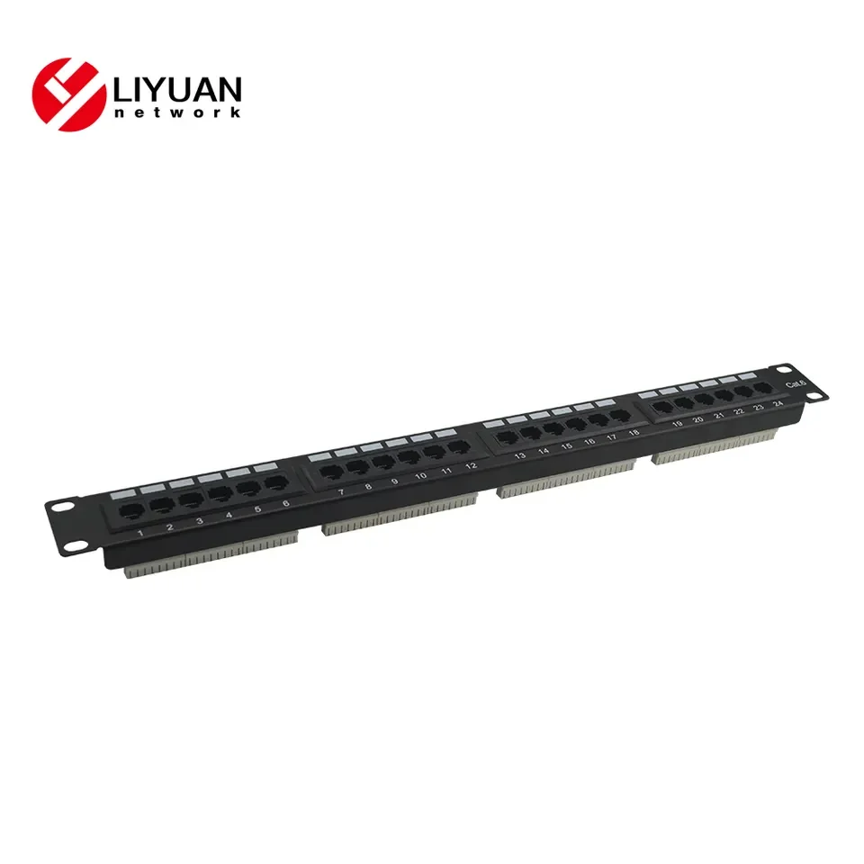 Cat5e Cat6 110 Block Patch Panel With 24 Ports - Buy 110 Block Patch ...