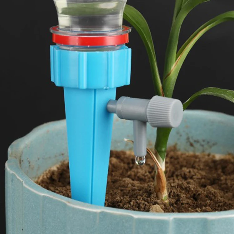 12pcs Auto Drip Irrigation Water Plant Dripper Self Watering Spikes for ...