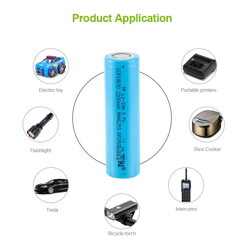 Lithium Ion Batteries Li-ion 2200mah 3c 18650 3.7v Batteries ...