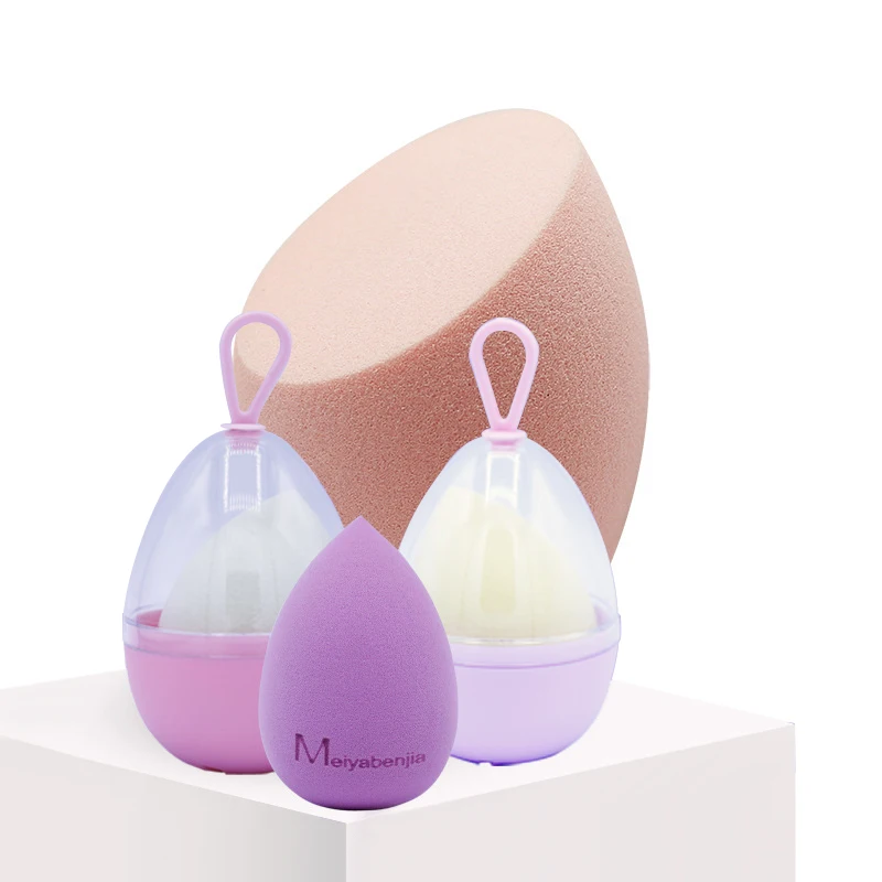 Water Drop Type Giant Soft Cosmetic Puffs Random Color Does Not Eat ...