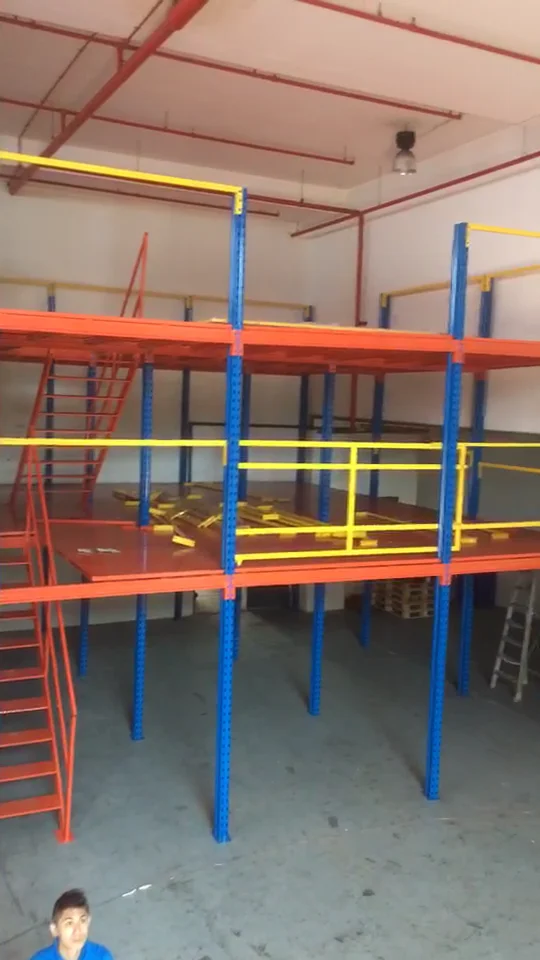 Multi Level Warehouse Mezzanine Floor Storage Attic Rack - Buy ...