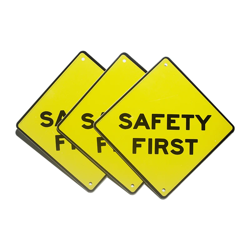 Metal Electrical Safety Signs And Symbols Electric Shock Warning Metal ...