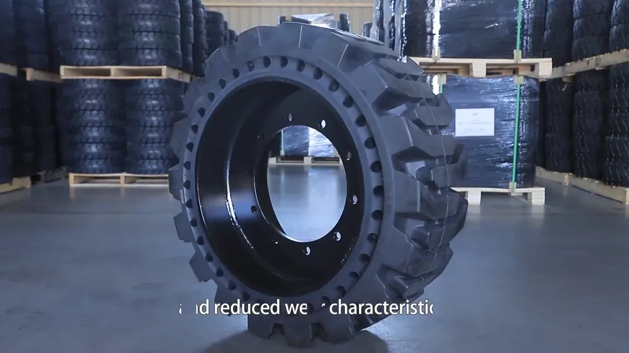 12x16.5 pneu, construction skid steer solid tires 10-16.5 12-16.5 with ...