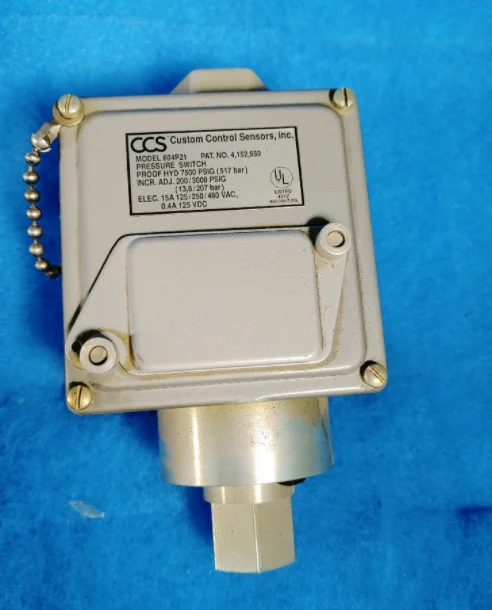 Original Ccs 604g5 Non-hazardous Area Adjustable Pressure Switch - Buy ...