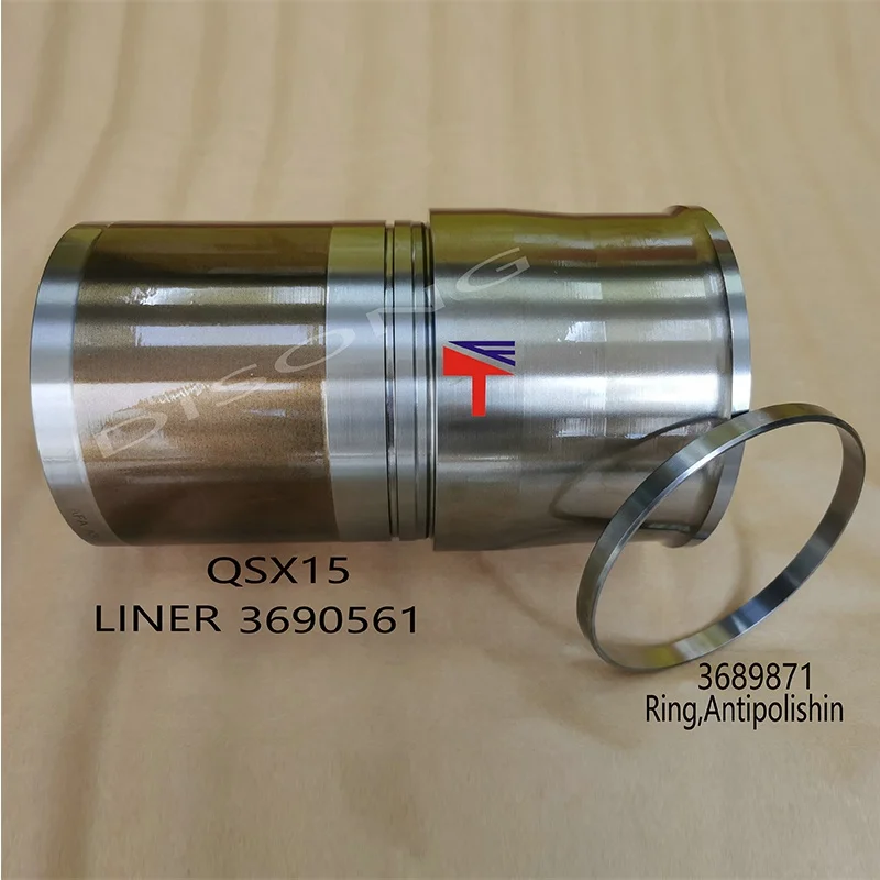 Diesel Engine Parts Cylinder Liner 3690561 For Generator Set Heavy ...
