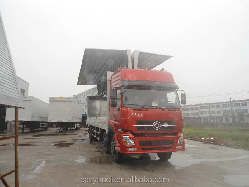 9.6m Aluminum Wing Van for HINO FUSO, ISUZU NPR FOTON AUMAN