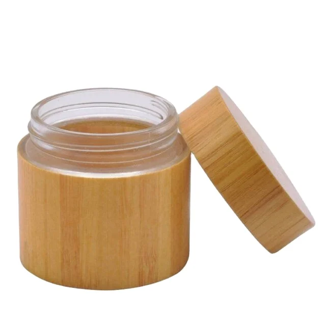 Custom Logo Printing Design And Custom Size Container Glass Jar With ...