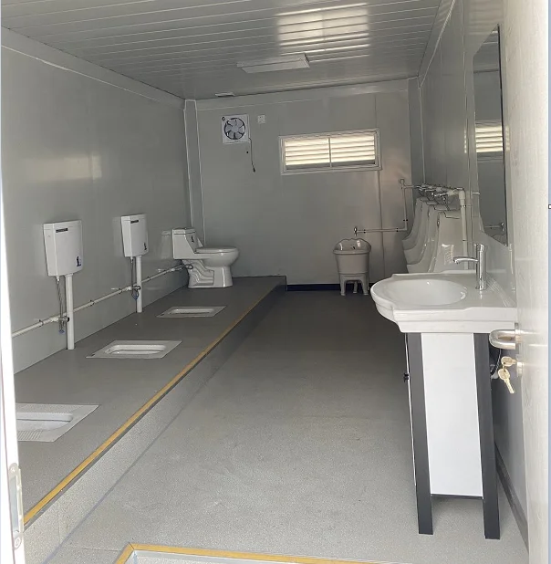 Outdoor Camp Restroom Shower Bathroom Washroom Prefab Portable Mobile ...