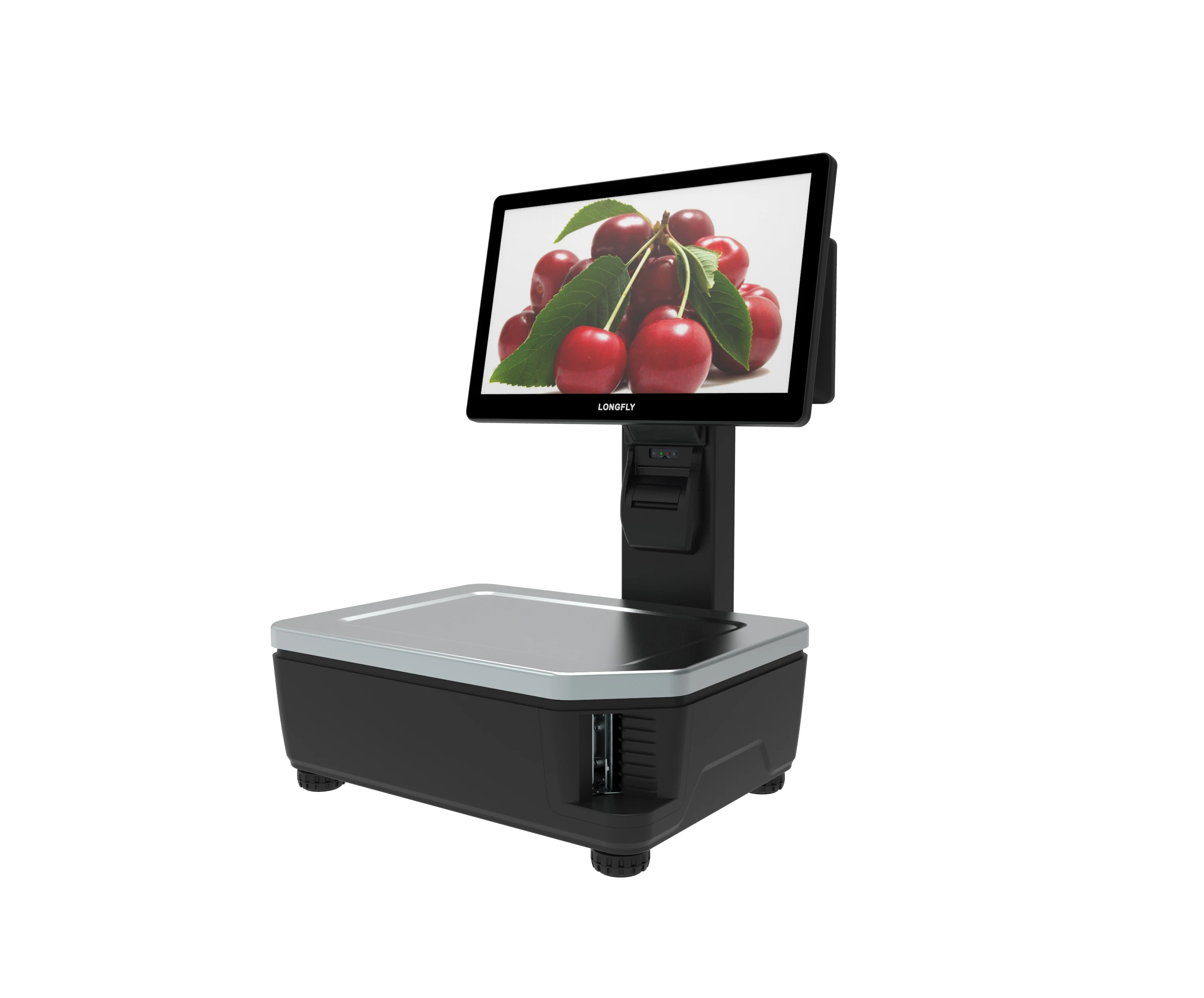 LongFly 15.6 Touch Screen Label Weighing Scale Ai Android Cash Register ...
