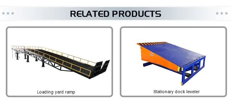 12t Hydraulic Truck Container Loading Unloading Bridge Mobile Dock ...