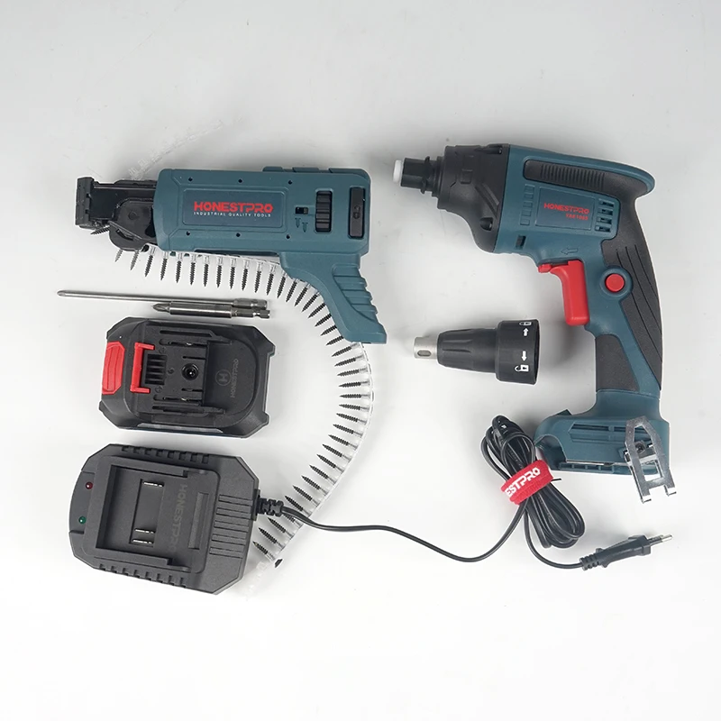 Multi-function Cordless Dry Wall Screw Driver - 18V 520w