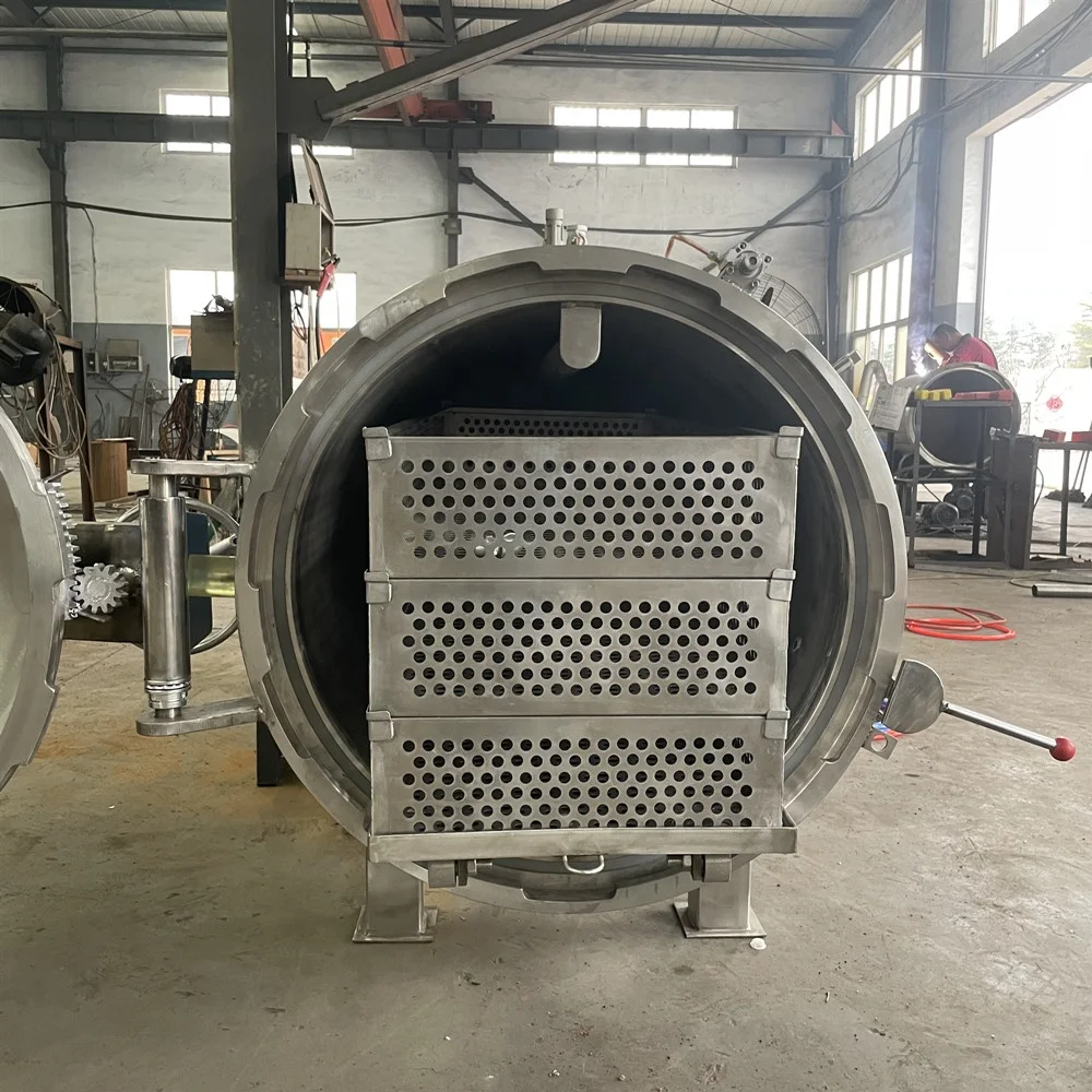 Small Industrial Autoclave Sterilizer Food Sterilization Retort ...