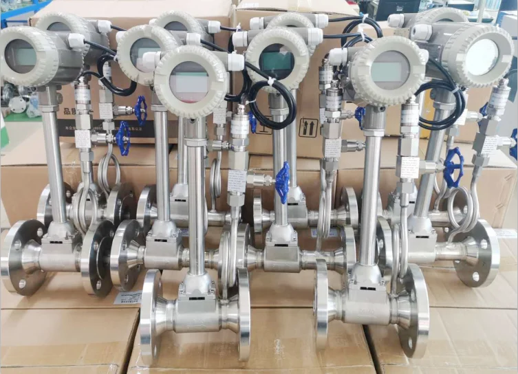 Dn15~dn300 Industrial Pipeline Steam Vortex Flow Meter Vortex Steam Mass Flow Meter - Buy Steam ...