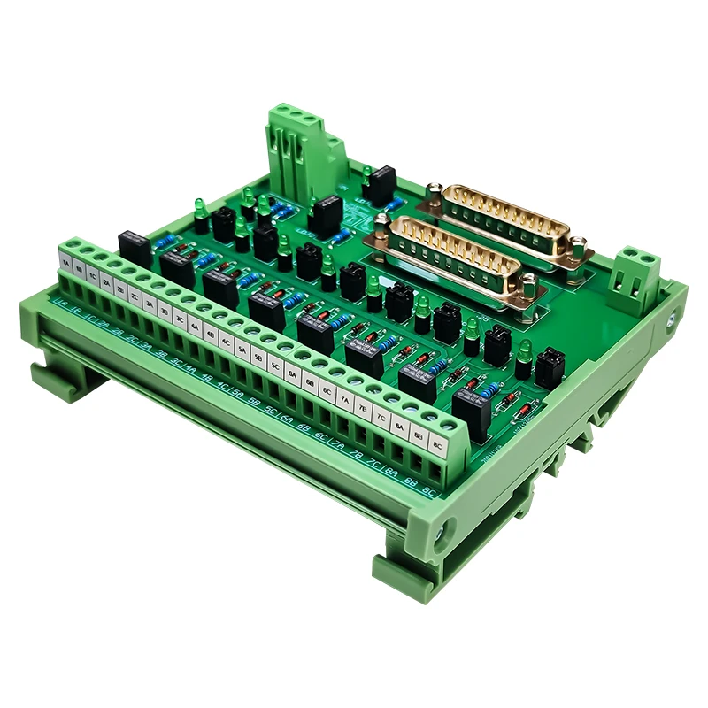 8 Channel 24vdc Output Terminal Block. - Buy Terminal Block,Output ...